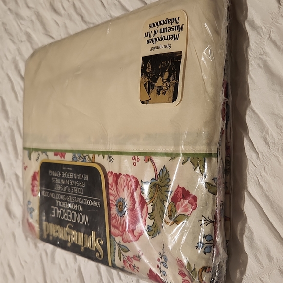 Springmade | Bedding | Vintage Springmaid Wondercale Double Flat Sheet ...